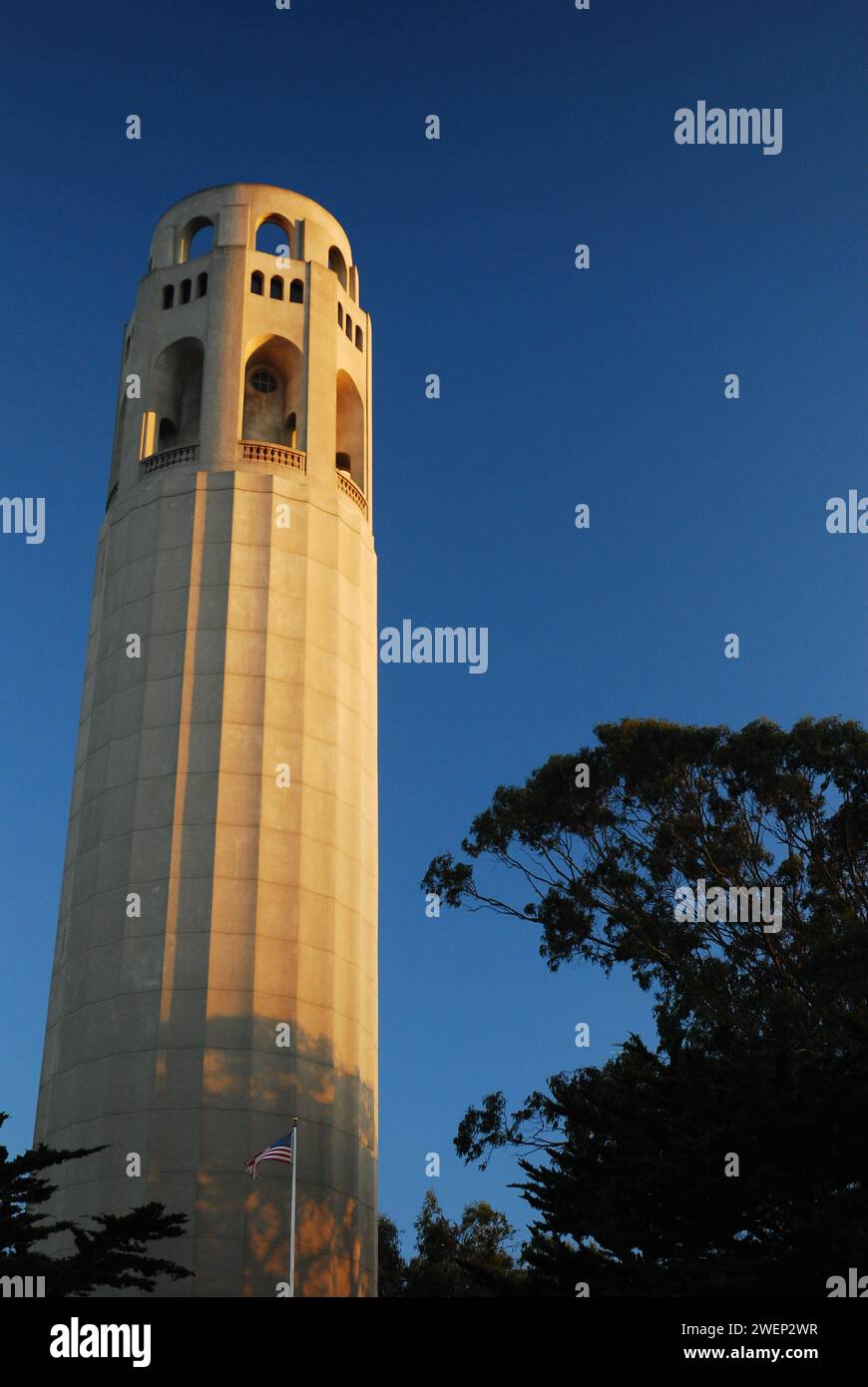 Coit tower architecture hi-res stock photography and images - Alamy