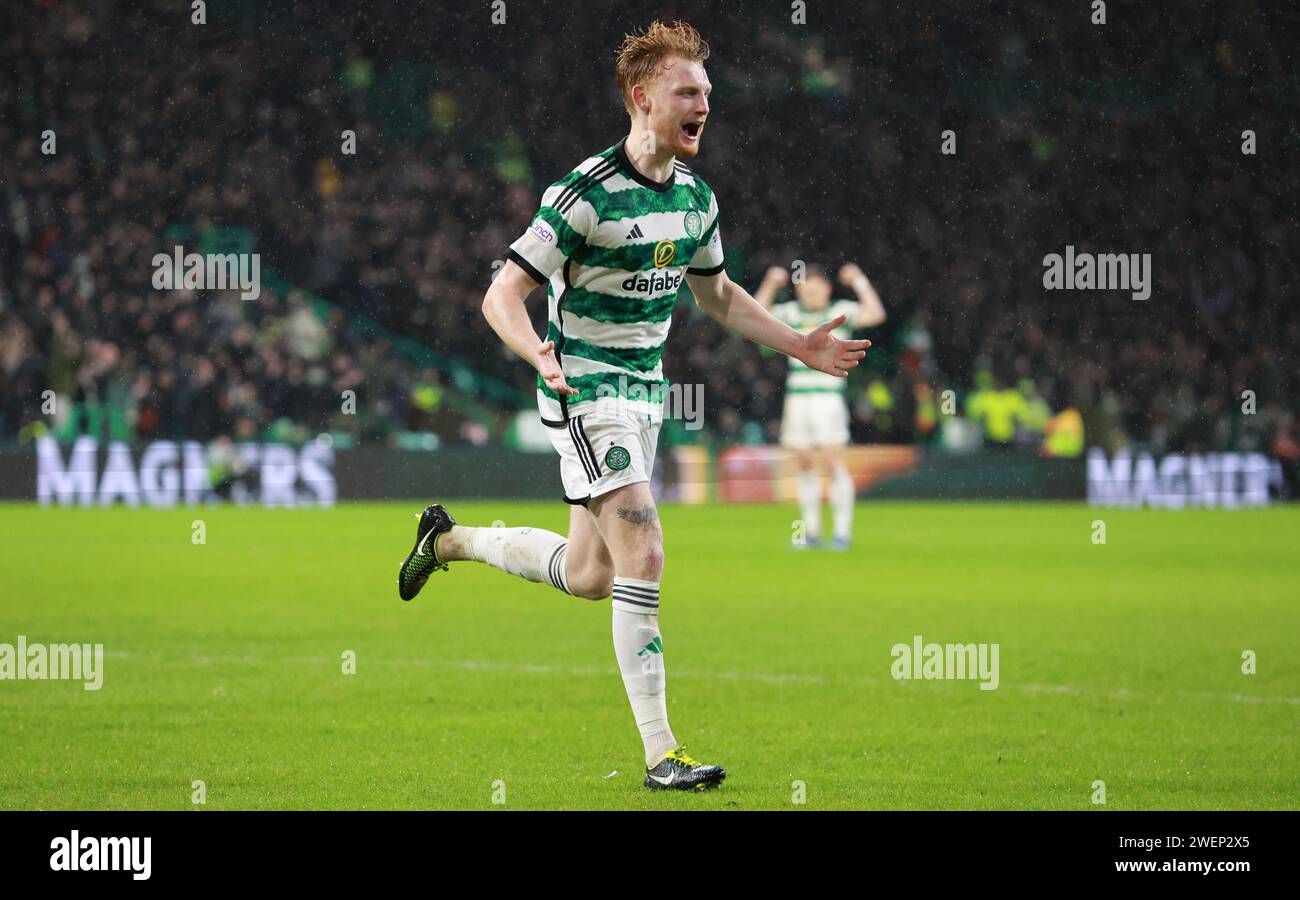File photo dated 23-12-2023 of Celtic defender Liam Scales, who is ...