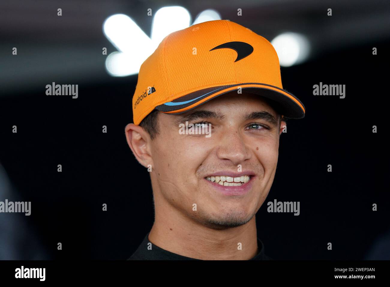 File photo dated 26-08-2023 of Lando Norris, who has signed a new ...