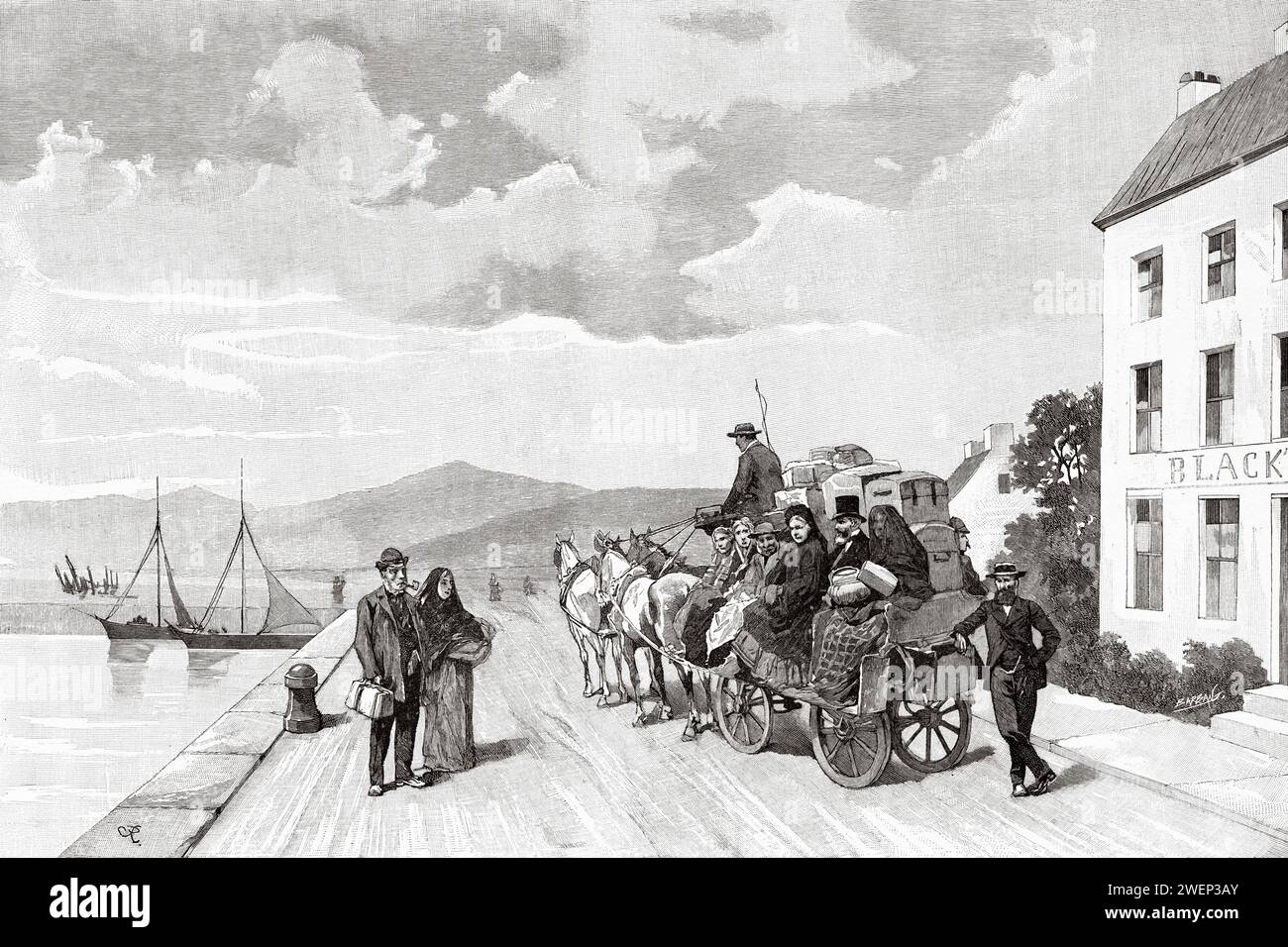 Stage Coach. County Galway, Republic of Ireland. Three Months In ...