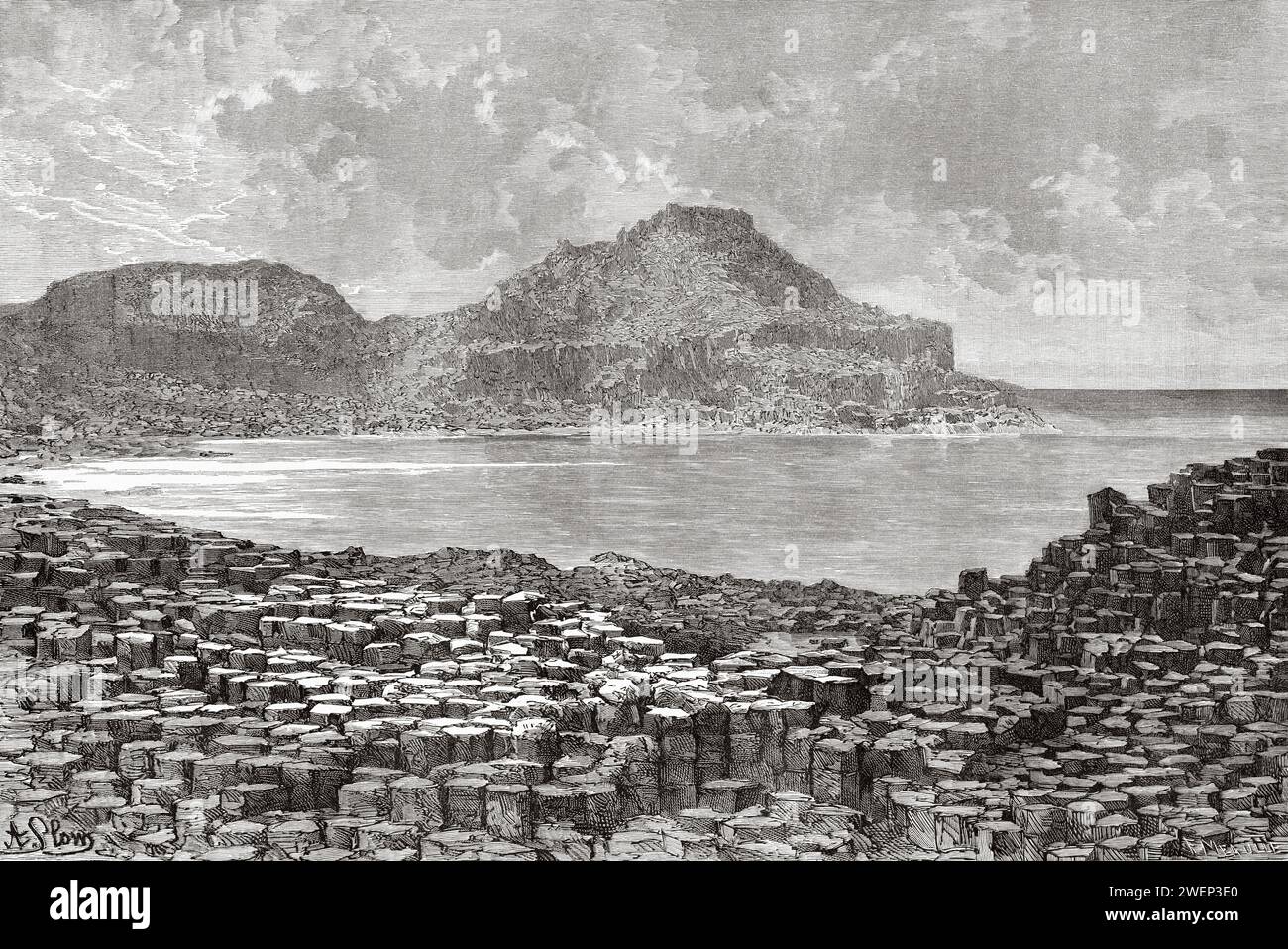 Giants Causeway, County Antrim, Republic of Ireland. Three Months In ...