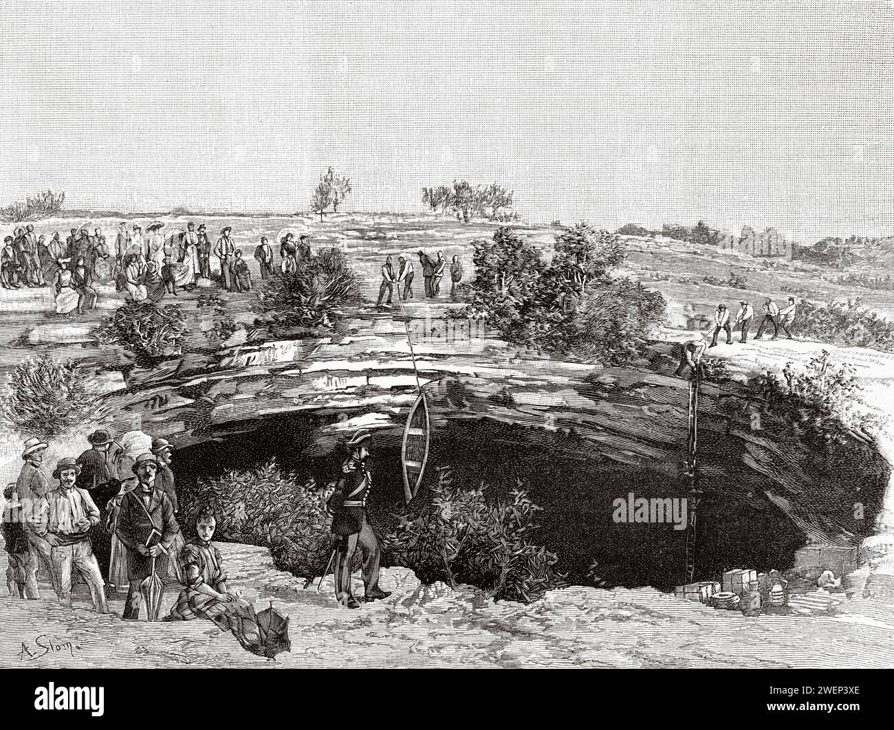 Gouffre de padirac hi-res stock photography and images - Alamy