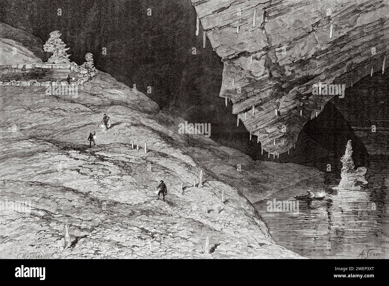 Gouffre de padirac hi-res stock photography and images - Alamy