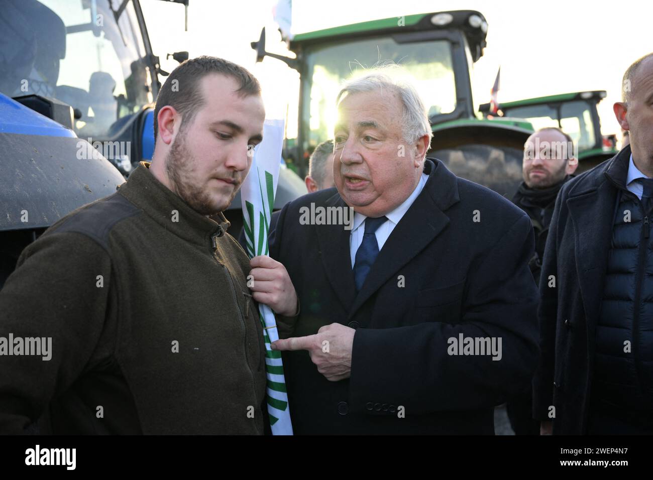Saint Arnoult En Yvelines, France. 26th Jan, 2024. French Senate ...