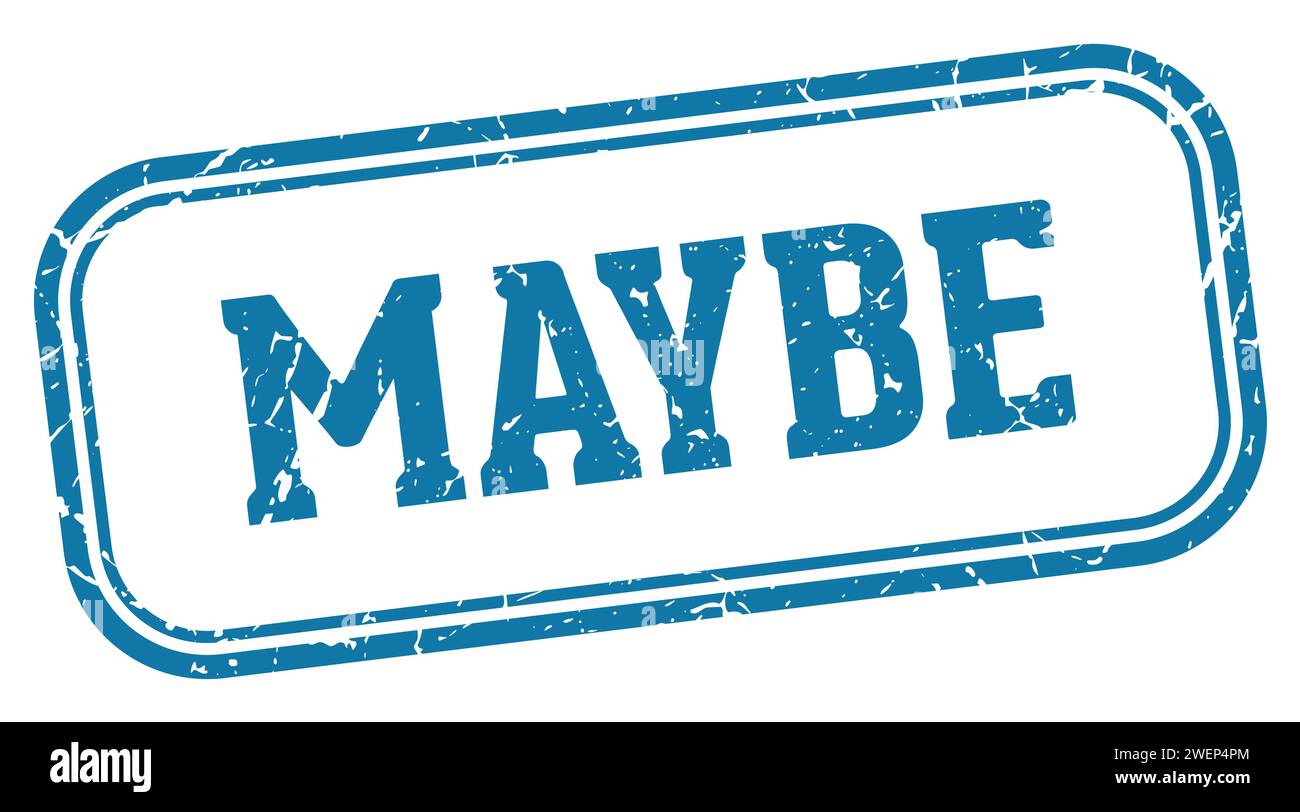 maybe stamp. maybe rectangular stamp isolated on white background Stock ...
