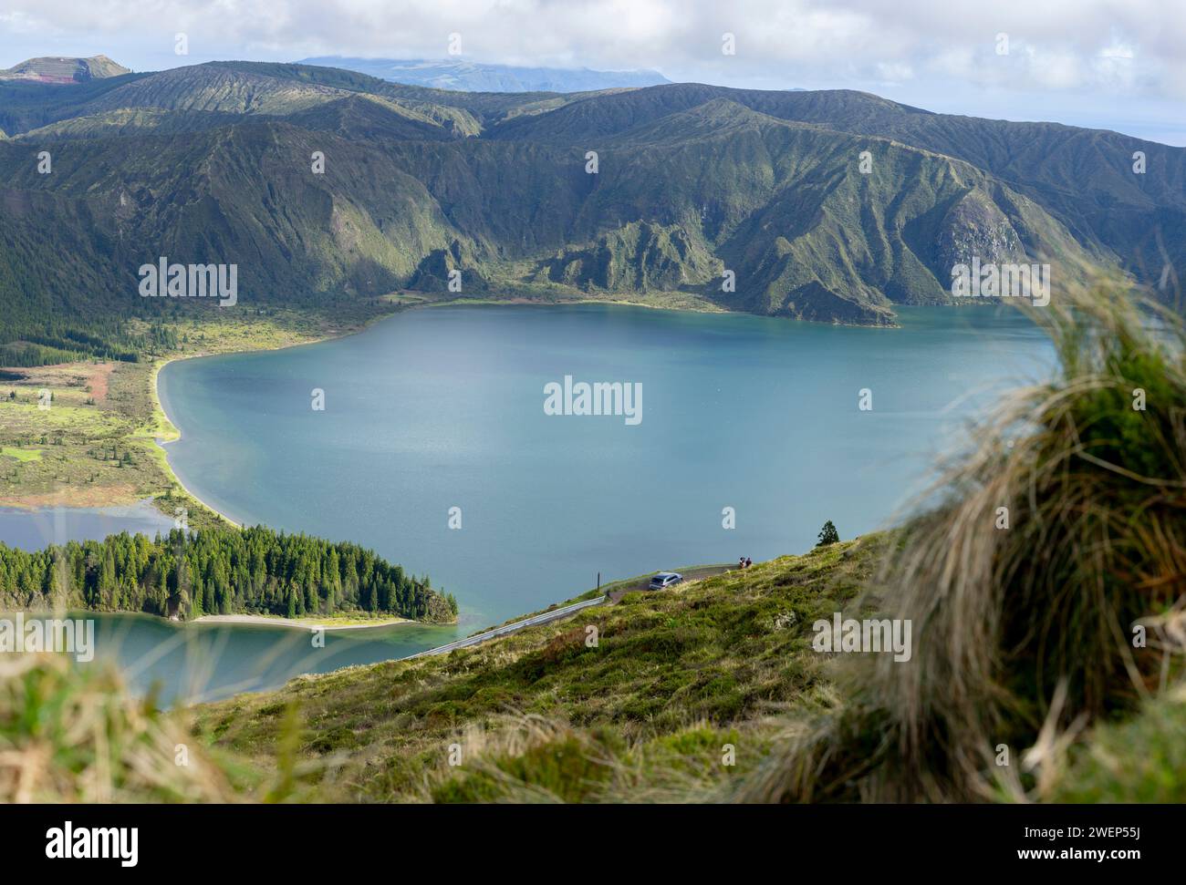 Crater lake azores hi-res stock photography and images - Alamy