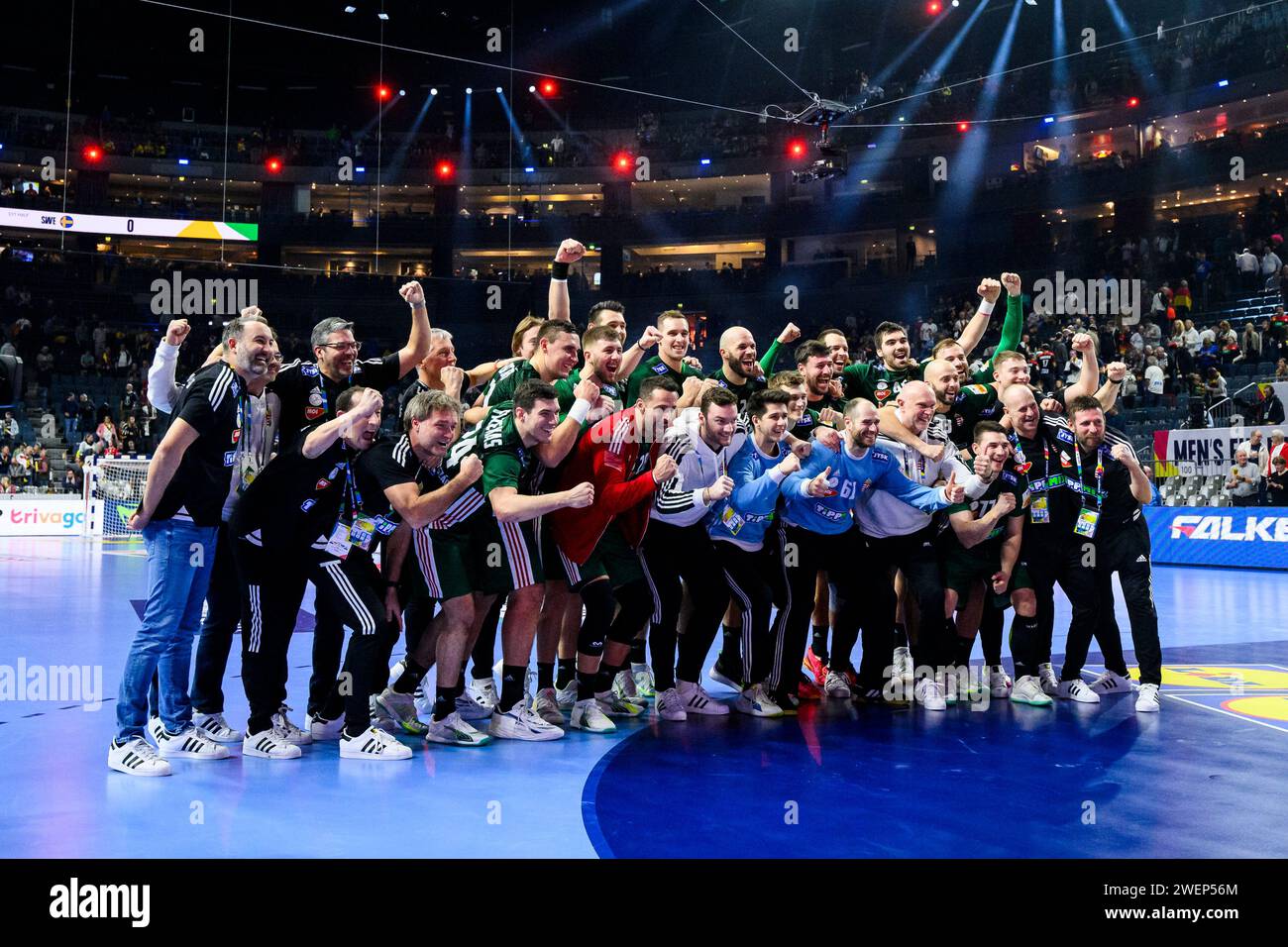 Cologne, Germany. 26th Jan, 2024. Handball: European Championship ...