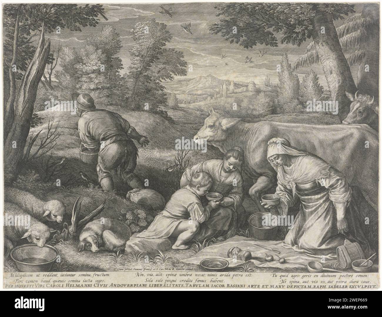 Jacopo bassano dog sheep hi-res stock photography and images - Alamy