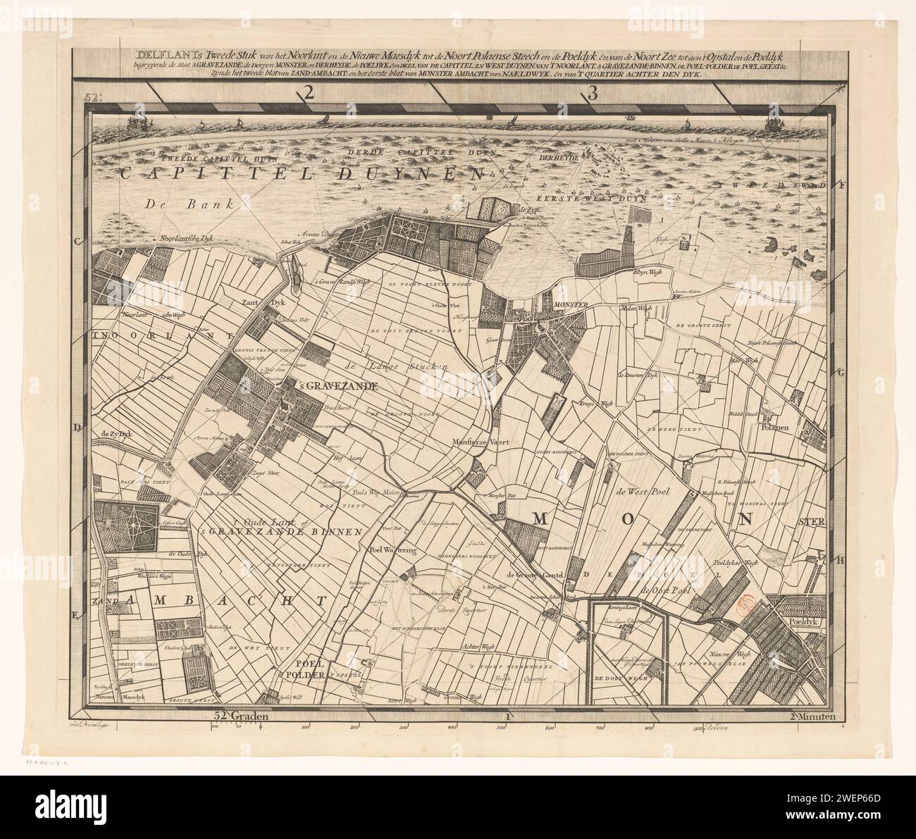 Map of the Delfland Water Board (second part), Luggert van Anse, After ...