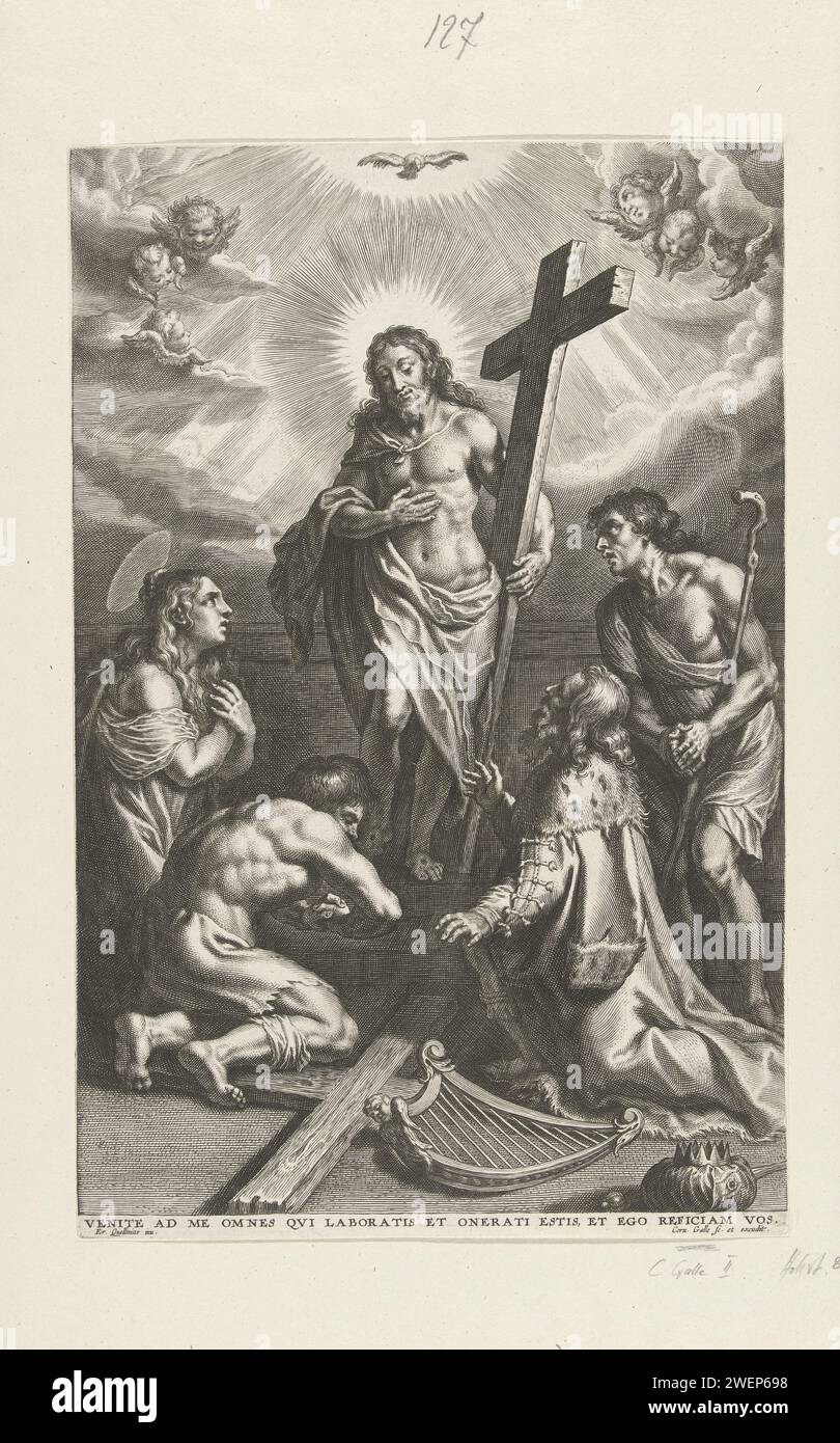 Christ with the penitent sinners, 1638 - 1678 print Christ with the ...