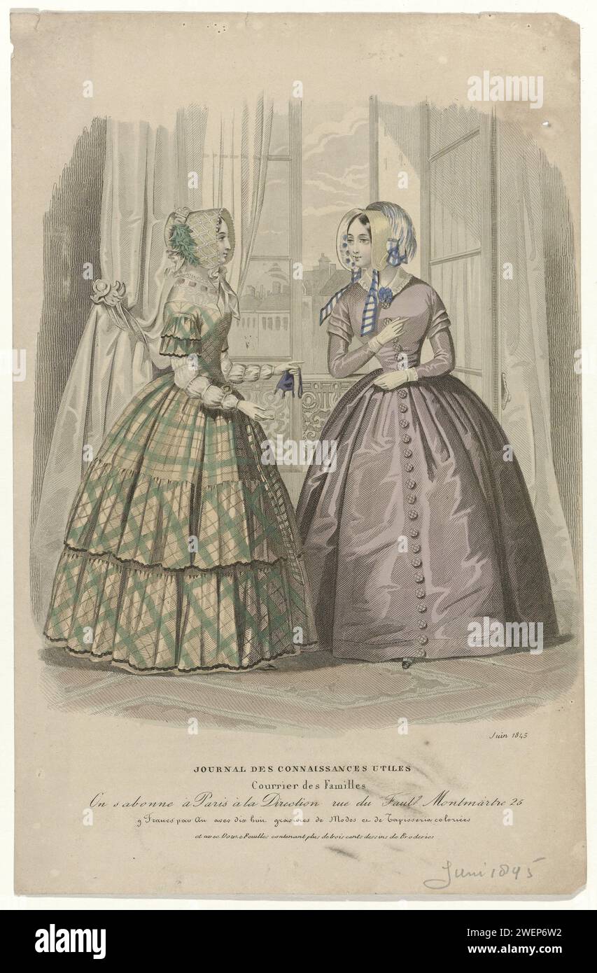 Useful Journal of Knowledge, June 1845: Family mail (...), 1845 Two ...