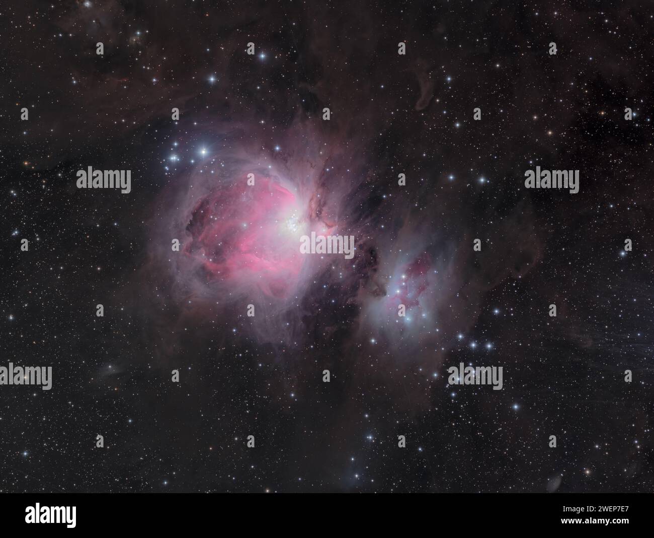 M42 - The Orion Nebula Stock Photo - Alamy