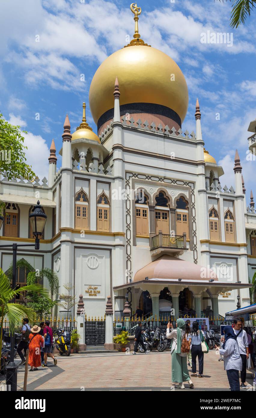 Sultan Mosque (Masjid Sultan), Kampong Glam, Singapore Stock Photo - Alamy