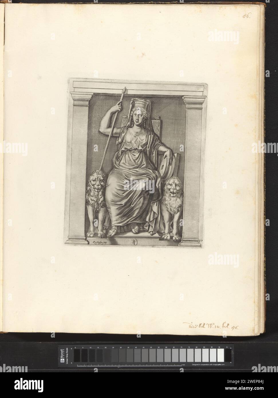 Bas -relief with Minerva and Six Muses, 1636 - 1647 print Bas-relief ...