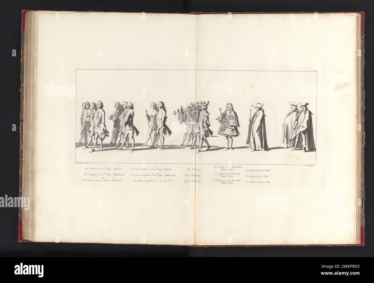 Corpse of Willem IV, 1752, plate 29, Jan Punt, after Pieter Jan van ...