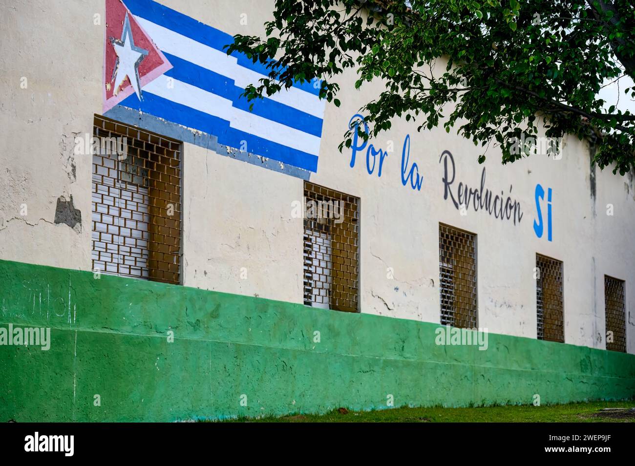 Cuban slogan hi-res stock photography and images - Alamy