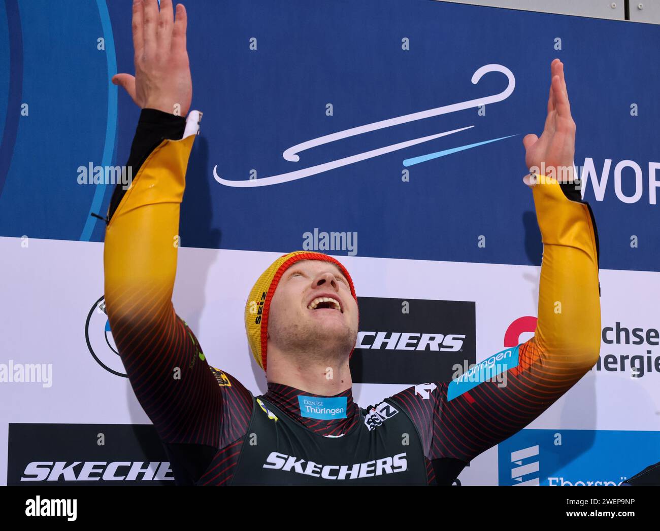 Altenberg, Germany. 26th Jan, 2024. Luge: World Championships Men's ...