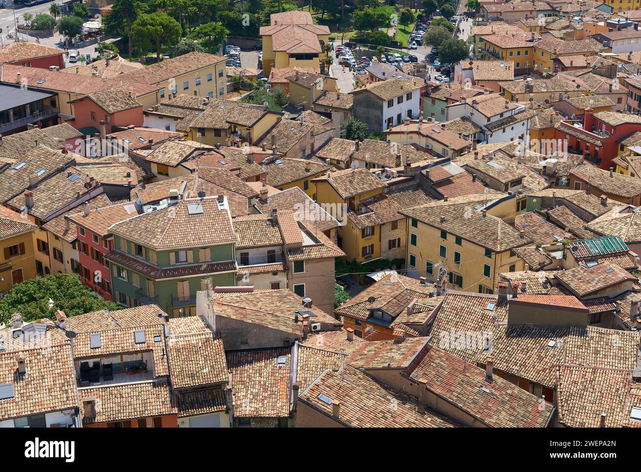 Italy bird's eye view historical hi-res stock photography and images ...