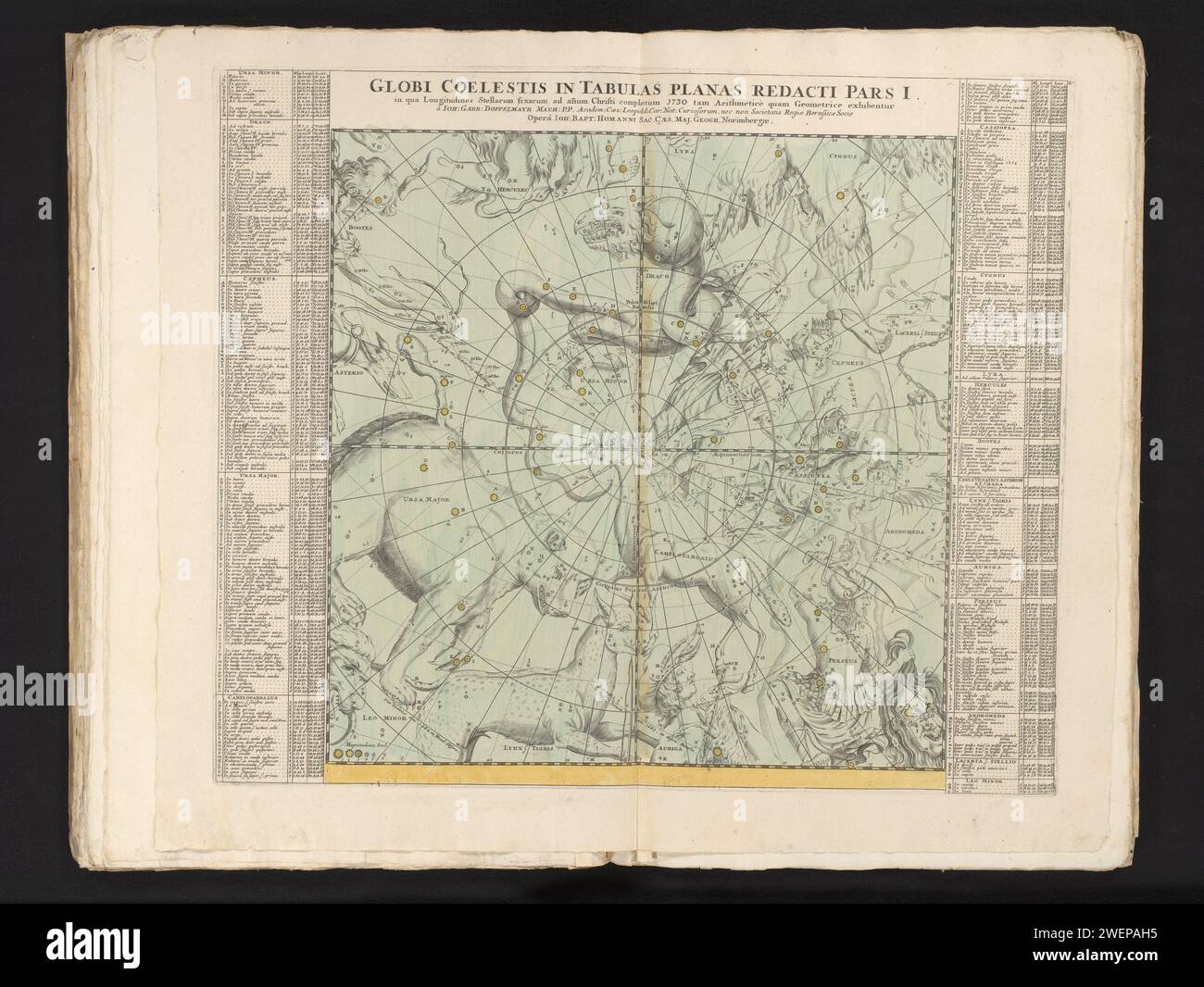 First part of a six -part series of cards of the starry sky at the end ...