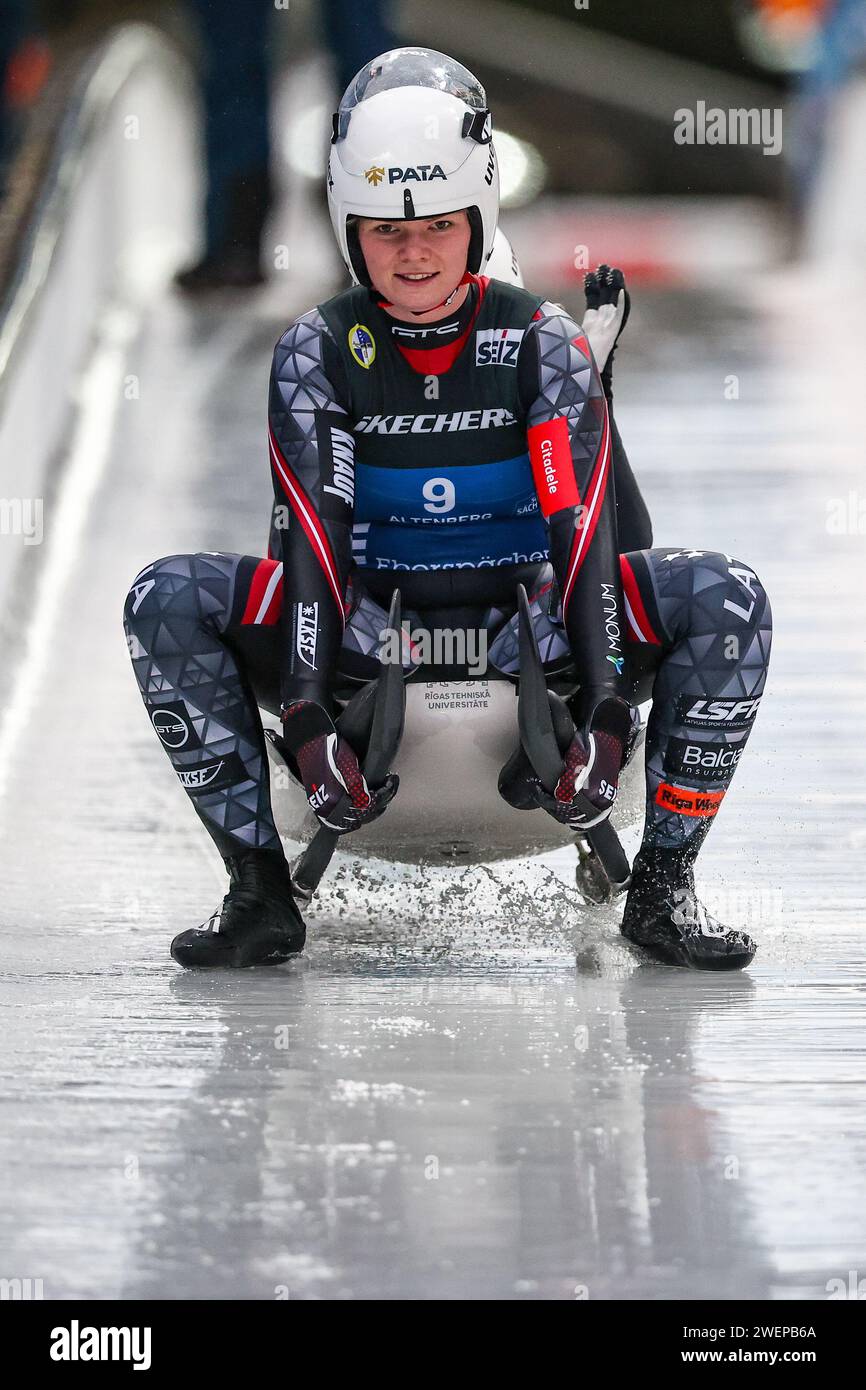 Altenberg, Germany. 26th Jan, 2024. Luge: World Championship Women's ...