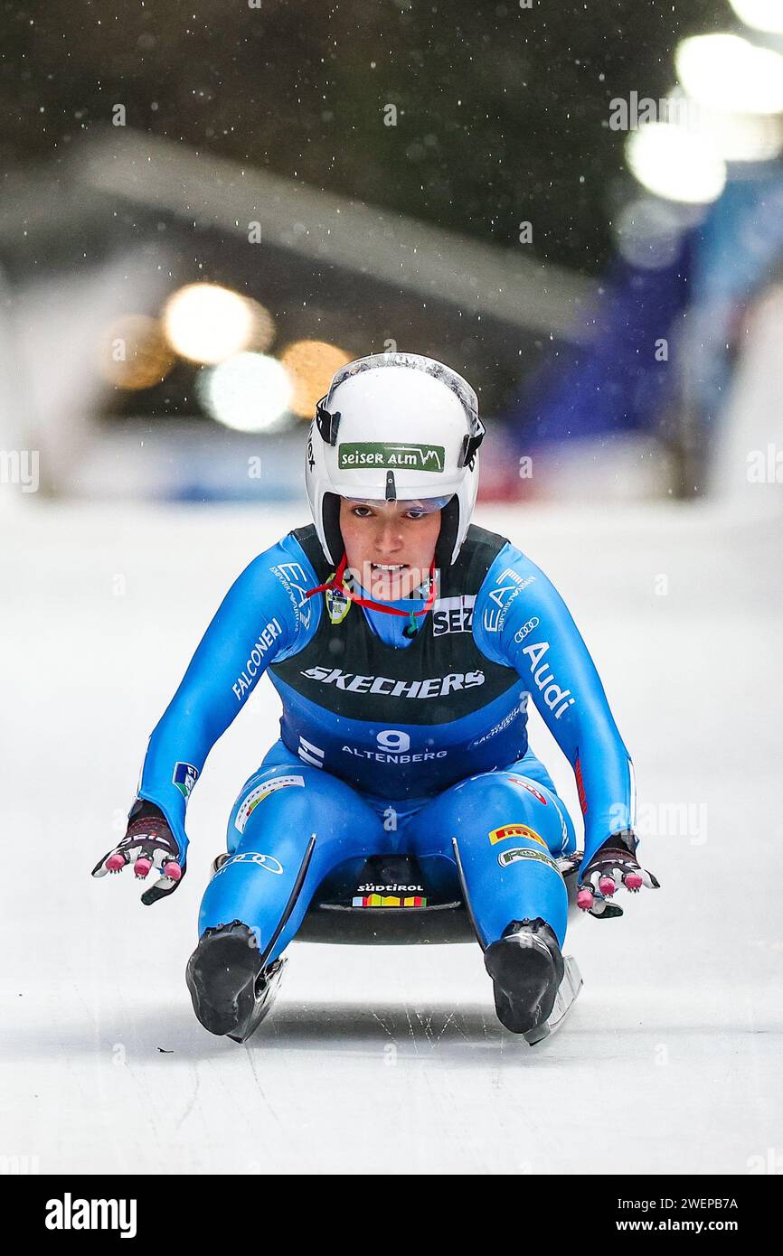 Altenberg, Germany. 26th Jan, 2024. Luge: World Championships Women's ...