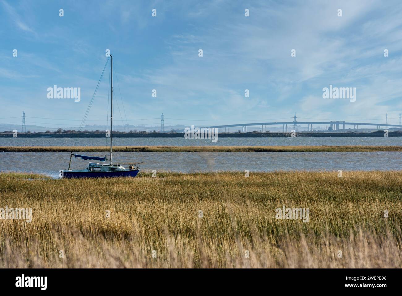 Bridge river swale hi-res stock photography and images - Alamy