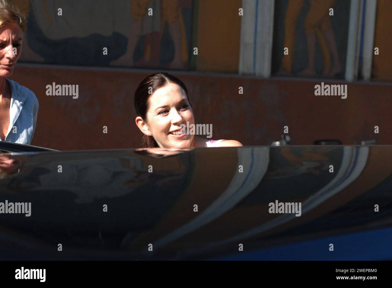 HRH Crown princess Mary visit Exhibition in connection of celebration ...