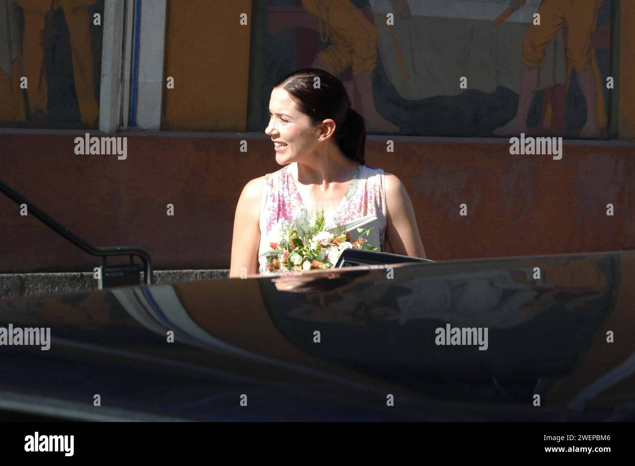 HRH Crown princess Mary visit Exhibition in connection of celebration ...