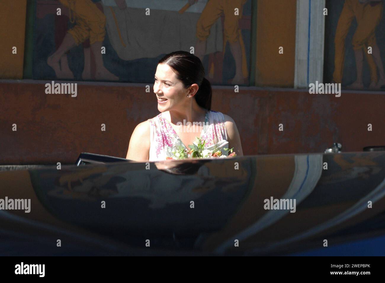 HRH Crown princess Mary visit Exhibition in connection of celebration ...