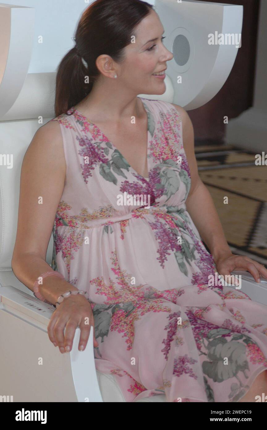 HRH Crown princess Mary visit Exhibition in connection of celebration ...