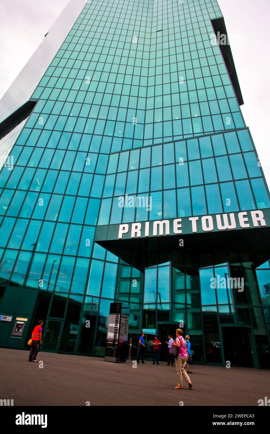 Zurich: Prime Tower Stock Photo - Alamy