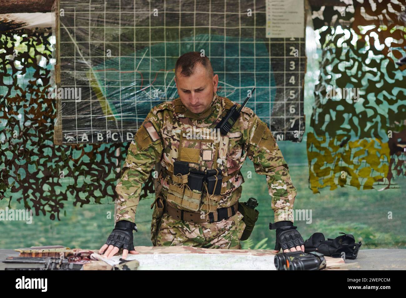 Special strategic map hi-res stock photography and images - Alamy