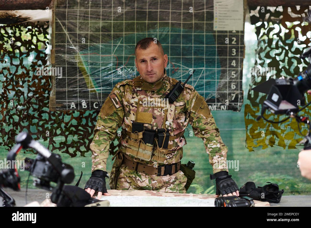 The esteemed leader of an elite military unit, strategic brilliance ...