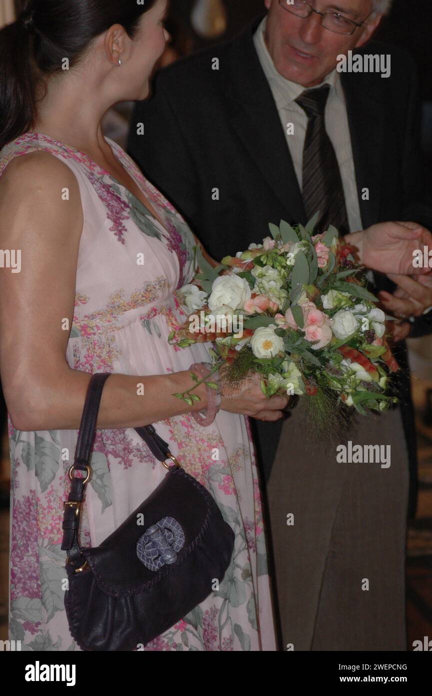 HRH Crown princess Mary visit Exhibition in connection of celebration ...