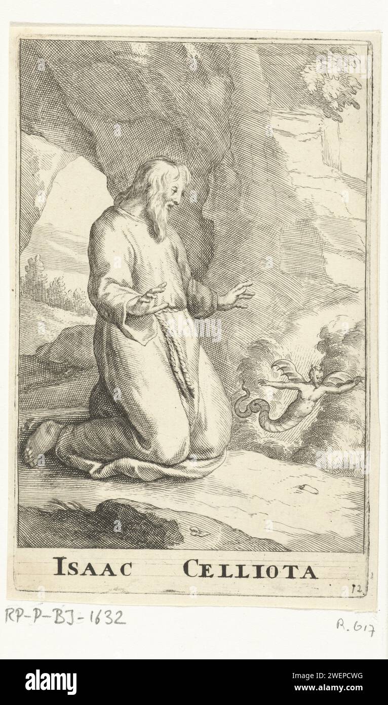 Holy Isaac van de Cellen, Frederick Bloemaert, After Abraham Bloemaert ...