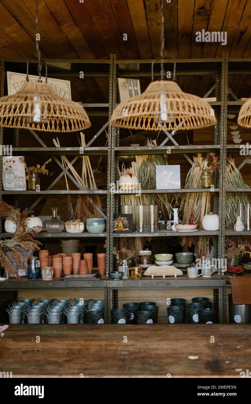 Boho shop hi-res stock photography and images - Alamy