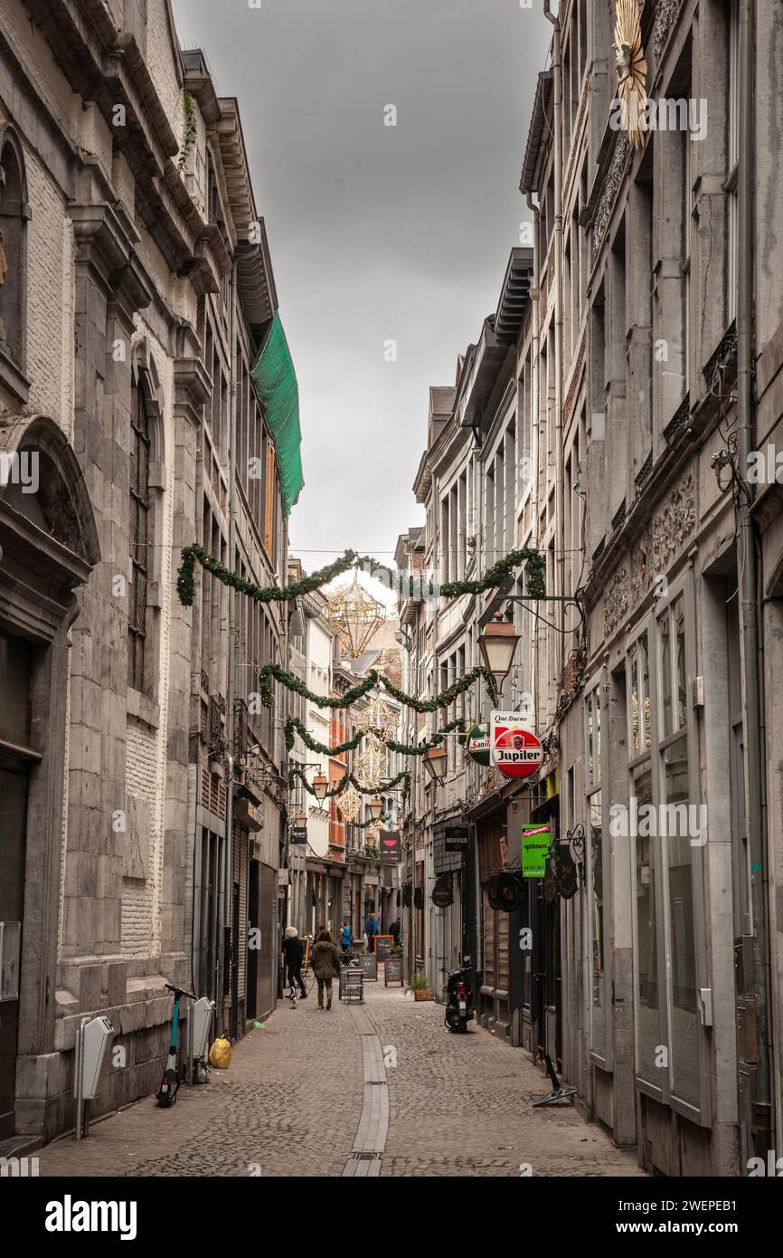 Liege belgium pedestrian hi-res stock photography and images - Alamy