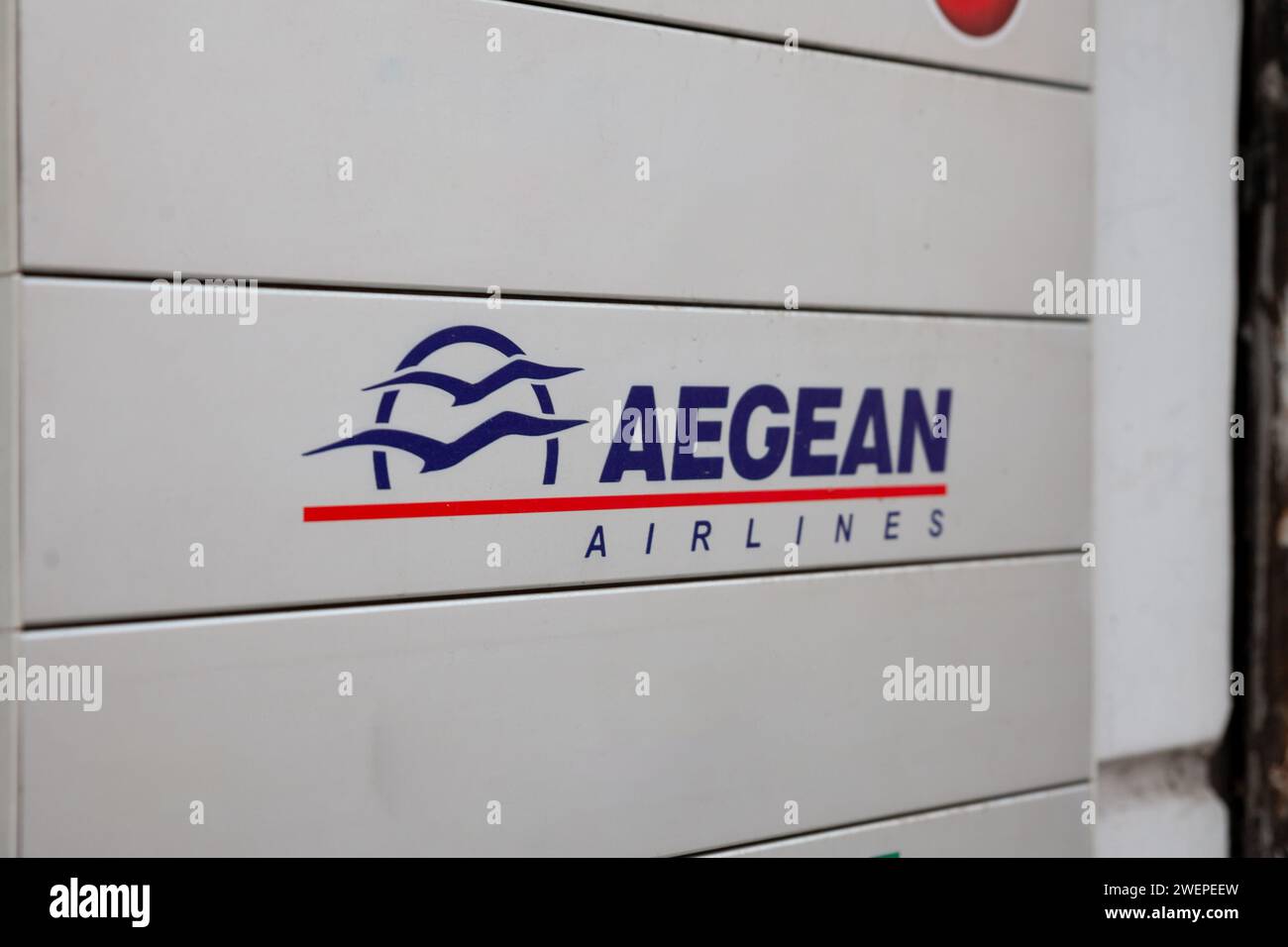 Aegean airlines sign hi-res stock photography and images - Alamy