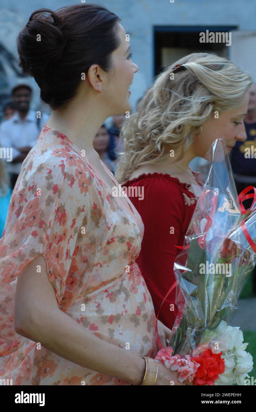 HRH Crown princess Mary visits Danish Refugee Voluntarily work enter ...