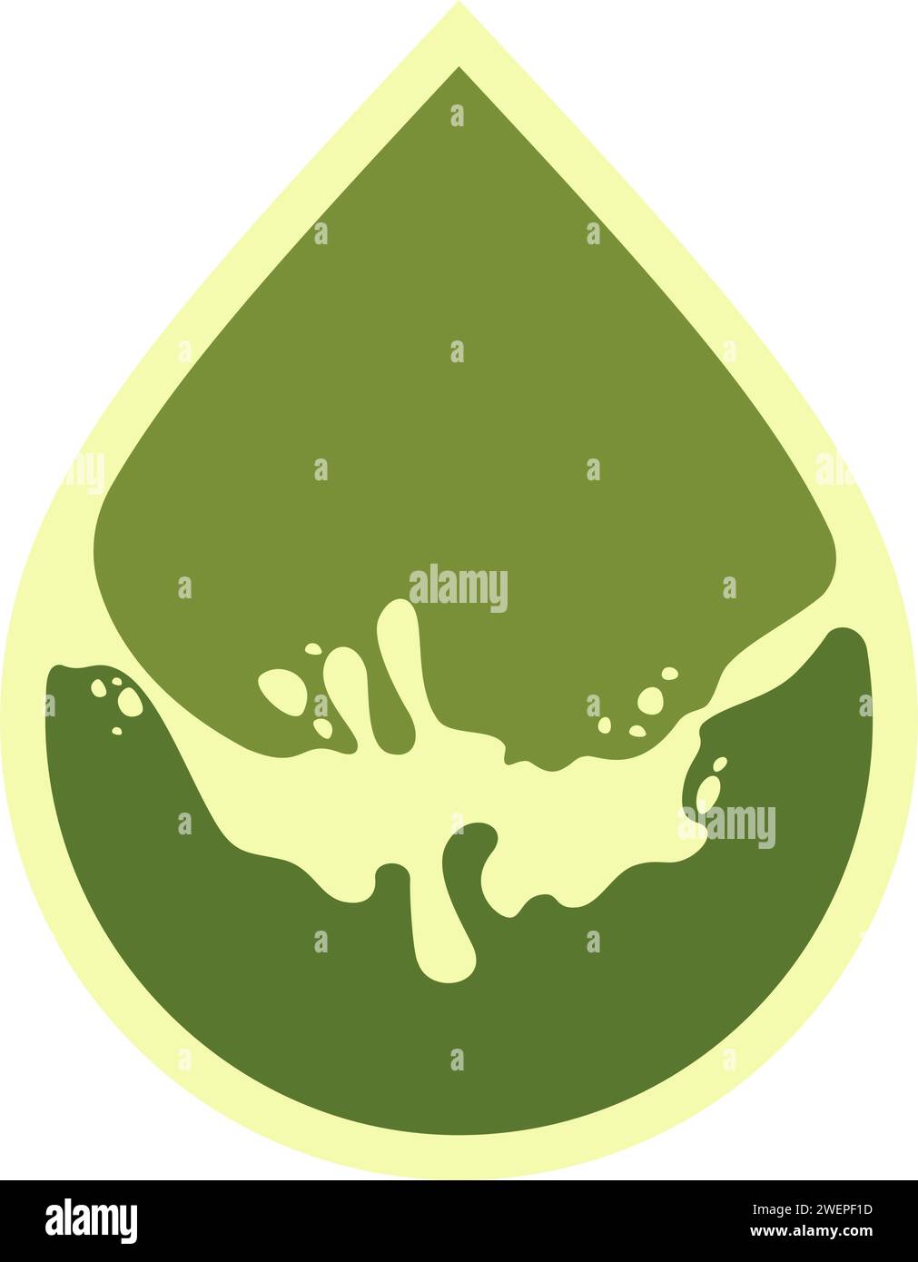 Oil drop icon, can be used for logo and brand name, vector illustration ...