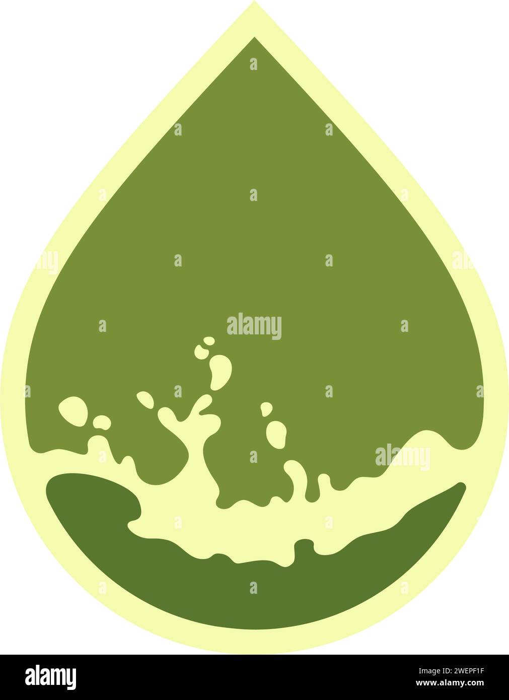 Oil drop icon, can be used for logo and brand name, vector illustration ...