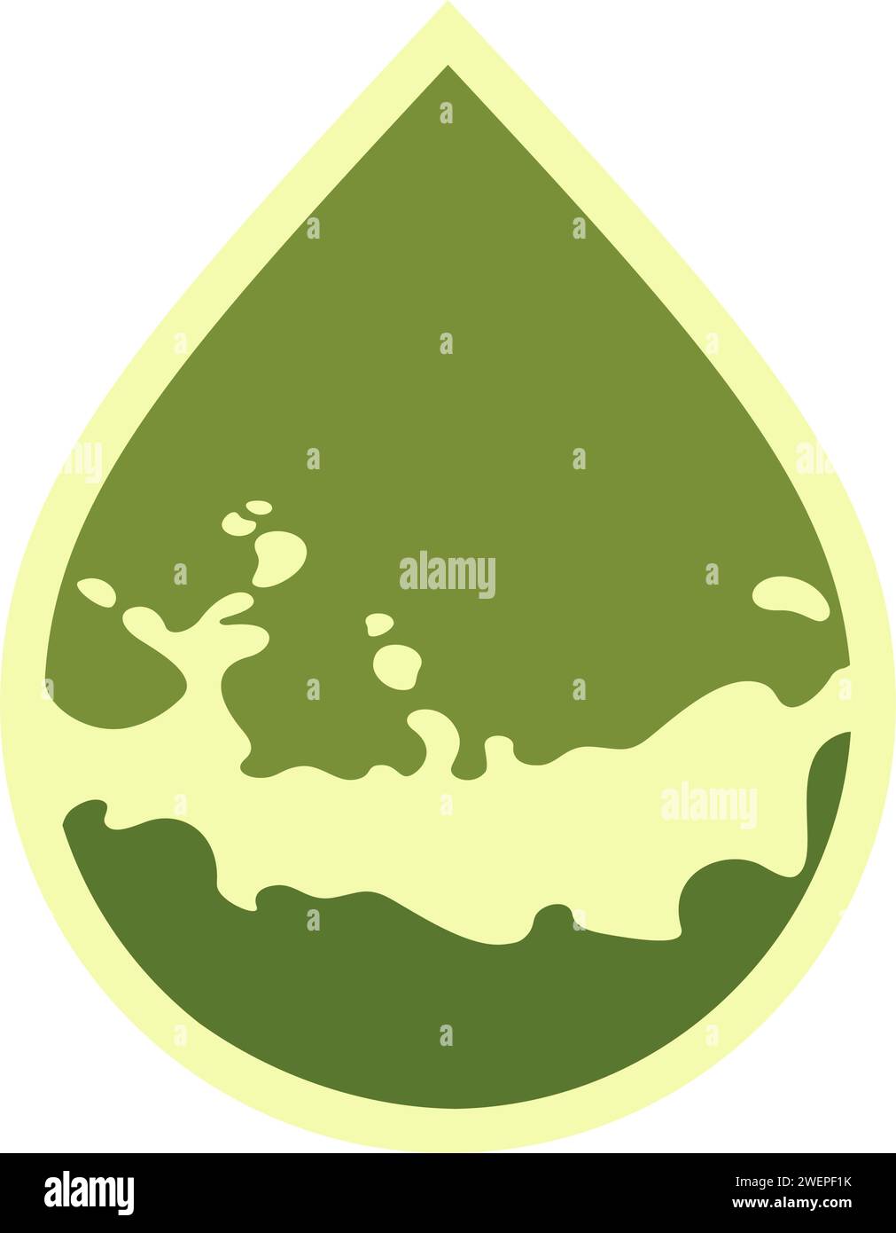 Oil drop icon, can be used for logo and brand name, vector illustration ...