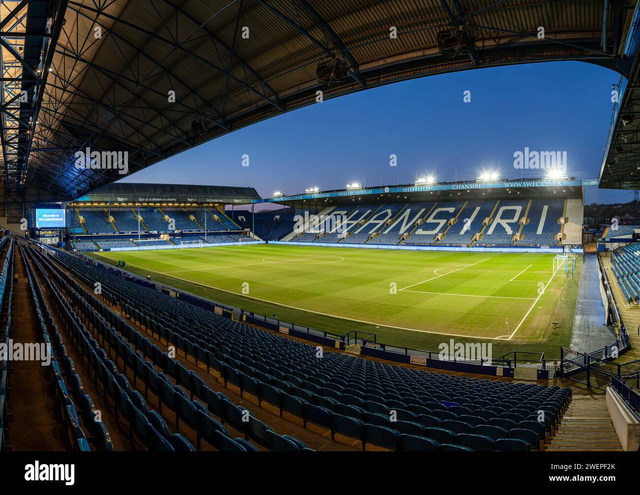 26th January 2024; Hillsborough Stadium, Sheffield, England; FA Cup ...
