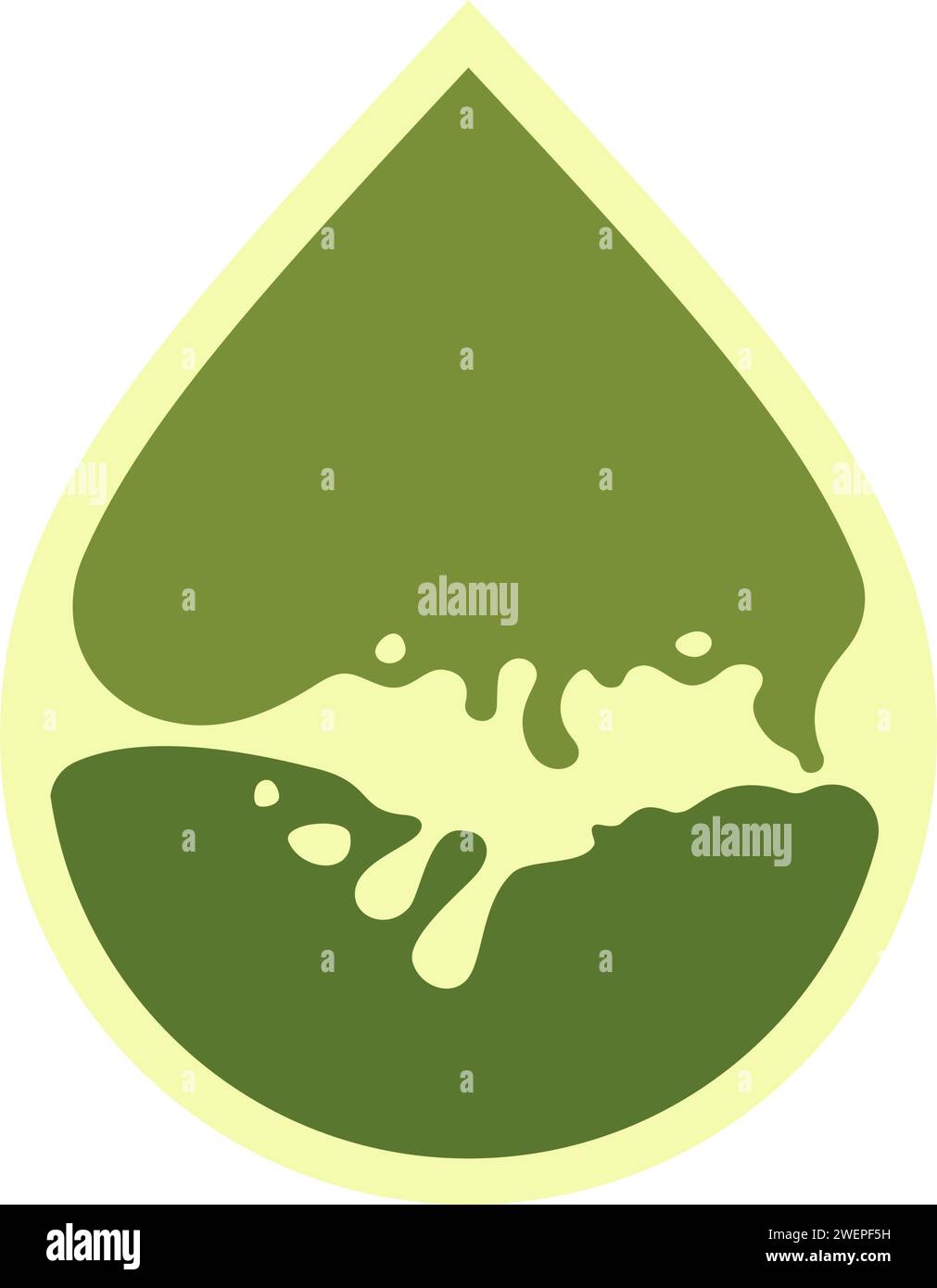 Oil drop icon, can be used for logo and brand name, vector illustration ...