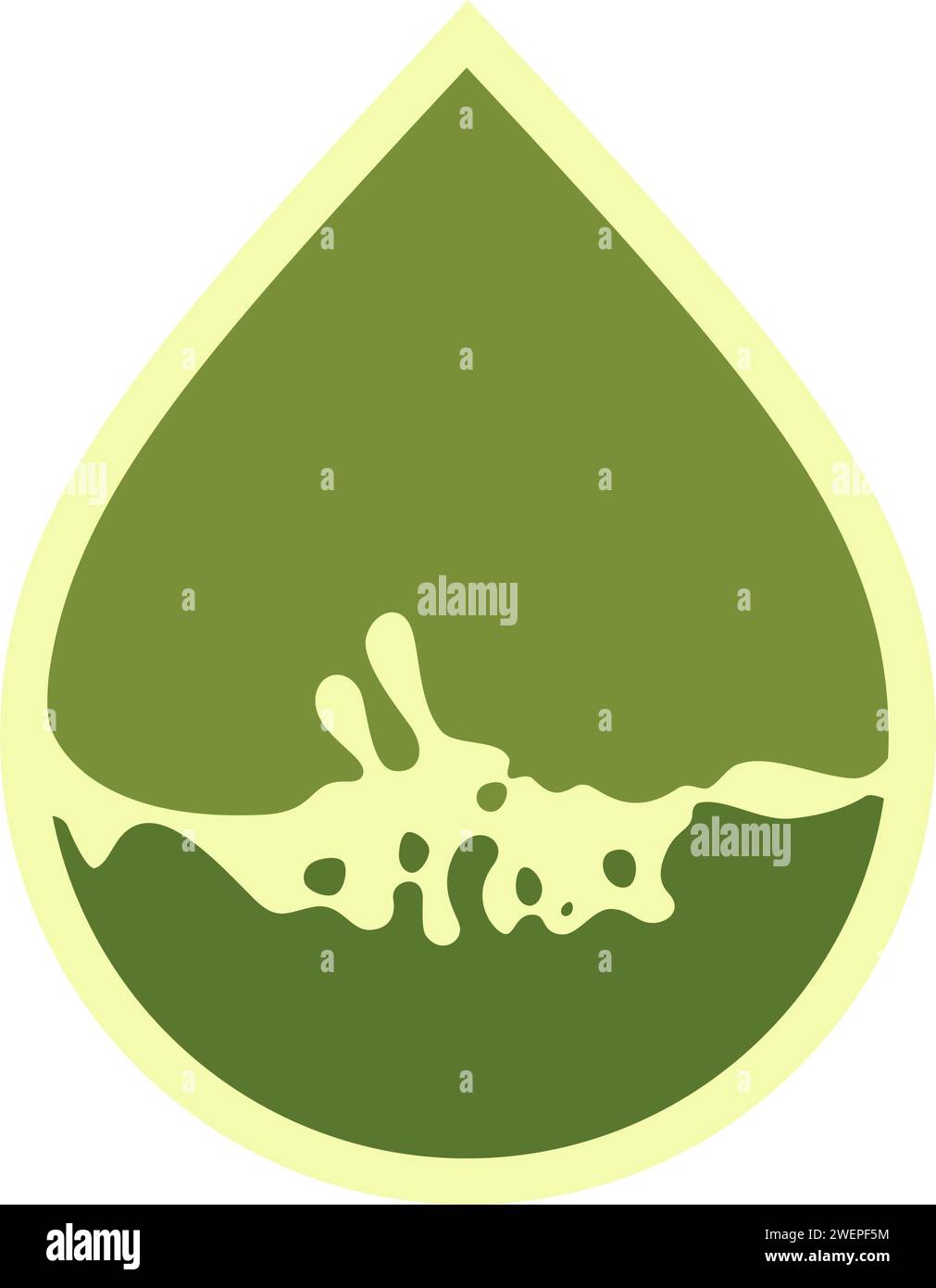 Oil drop icon, can be used for logo and brand name, vector illustration ...