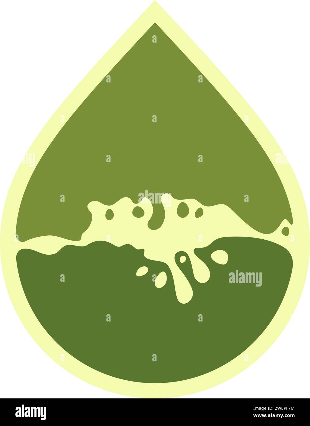 Oil drop icon, can be used for logo and brand name, vector illustration ...