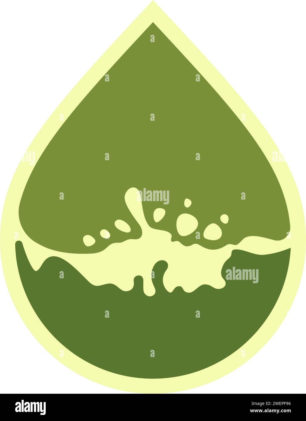 Oil drop icon, can be used for logo and brand name, vector illustration ...