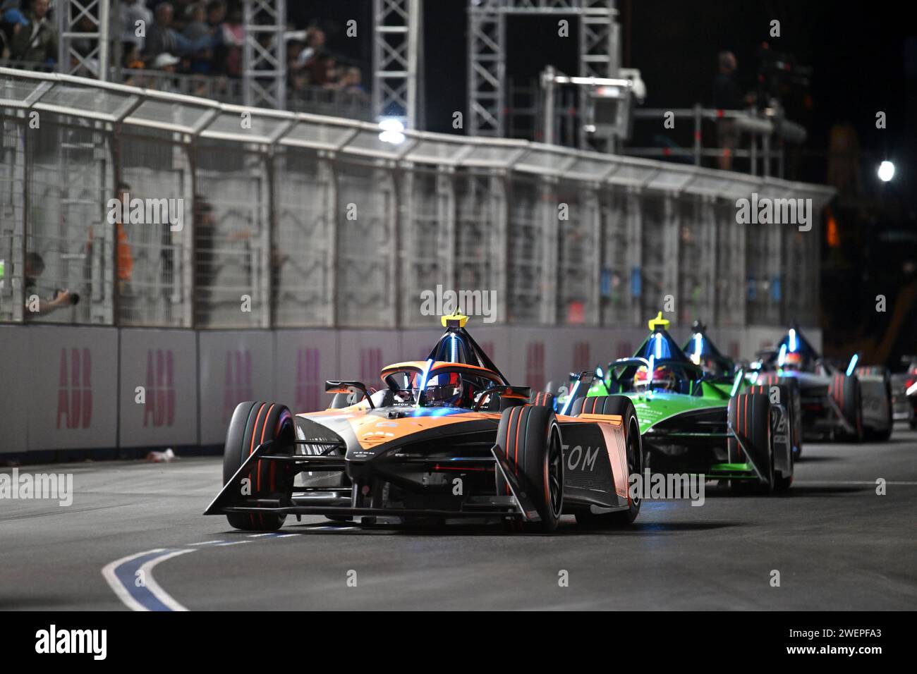 Diriyah, Saudi Arabia. 26th Jan, 2024. 1/26/2024 - Jake Hughes, NEOM McLaren Formula E Team, e ...