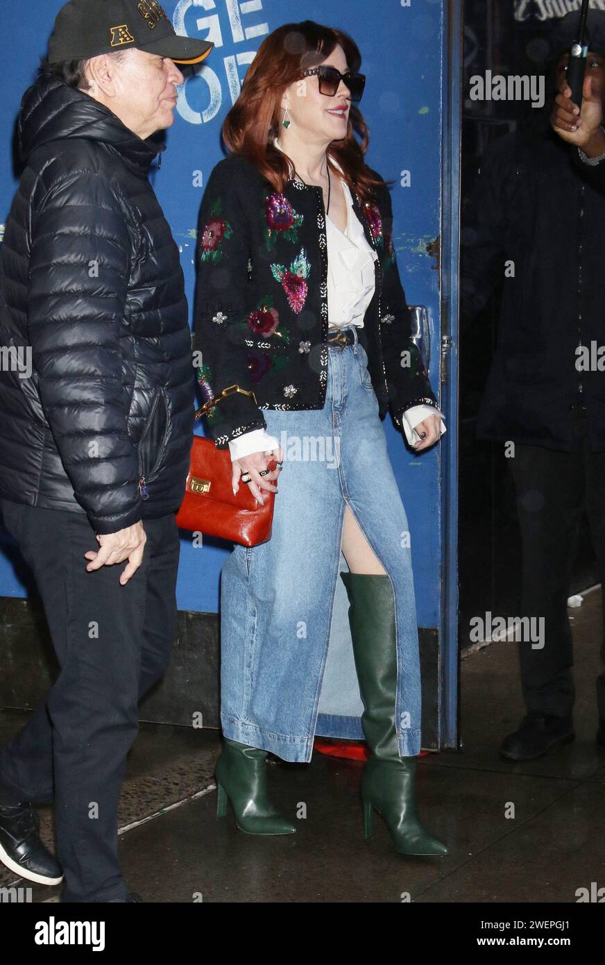 New York, NY, USA. 26th Jan, 2024. Molly Ringwald seen at Good Morning ...