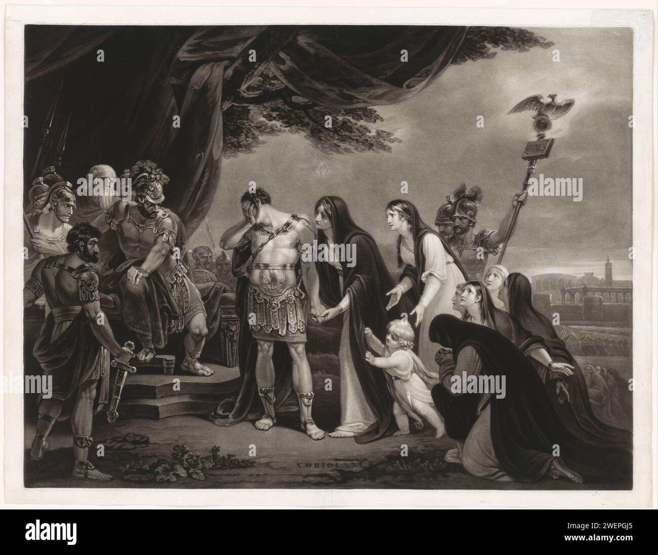 Roman army commander and women hi-res stock photography and images - Alamy